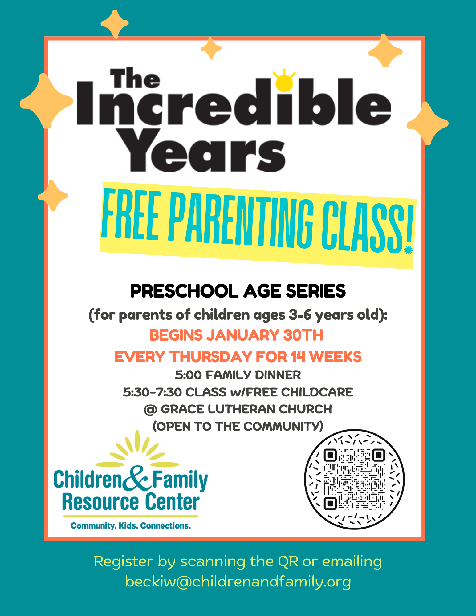 Incredible Years - Children & Family Resource Center